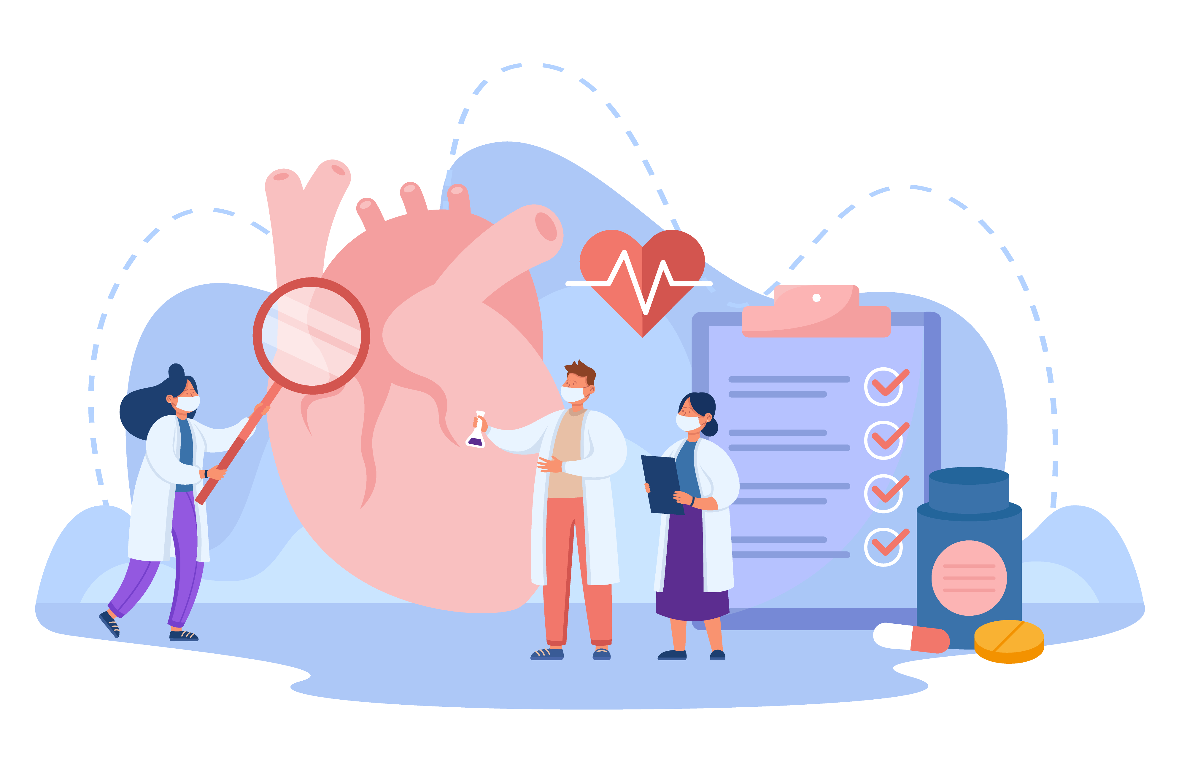 Cardiac profile: Basic tests included
