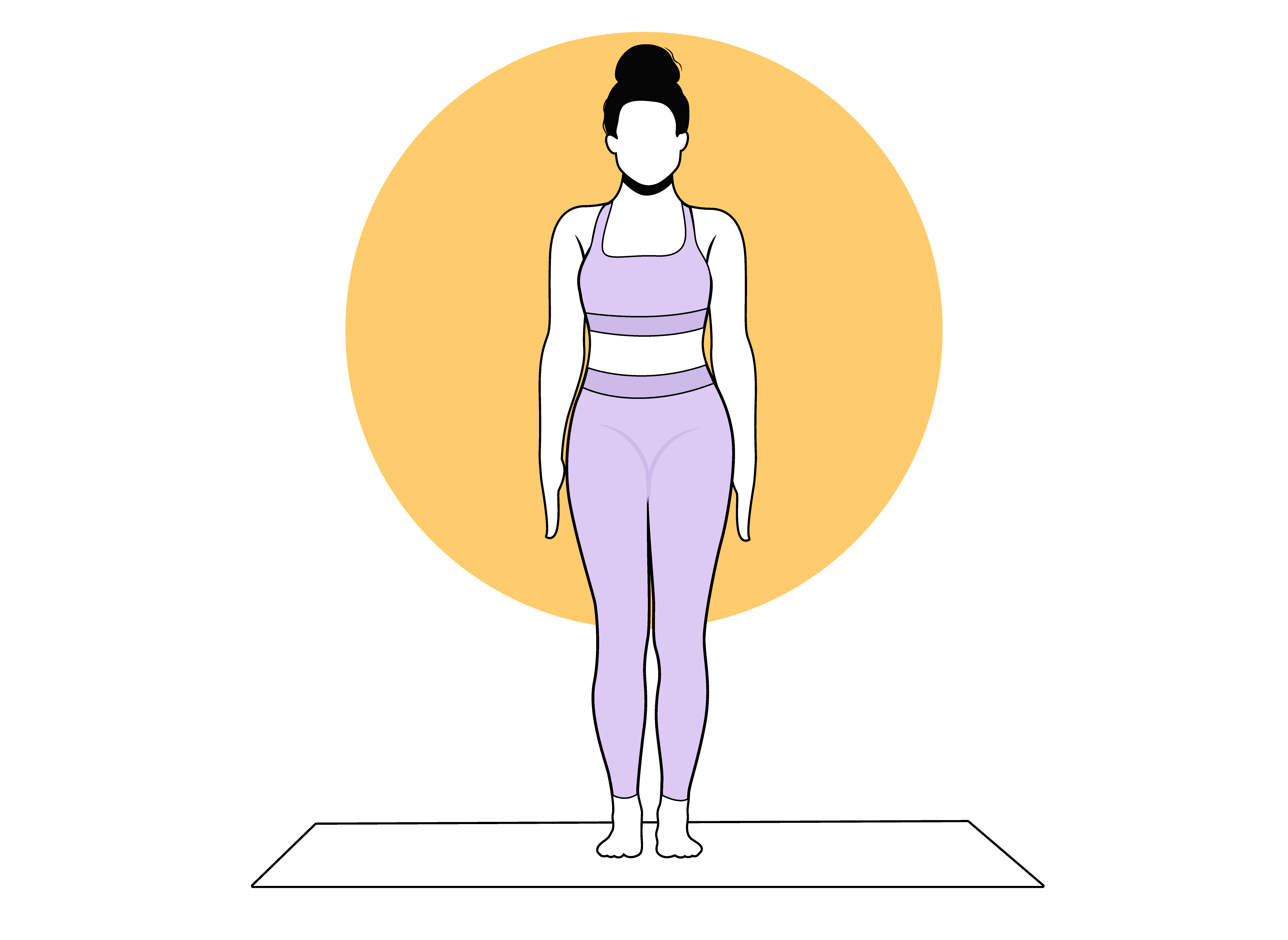 Tadasana Yoga (Mountain Pose): Benefits, Steps and Tips